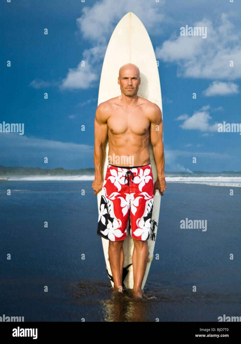Man at the beach Stock Photo - Alamy