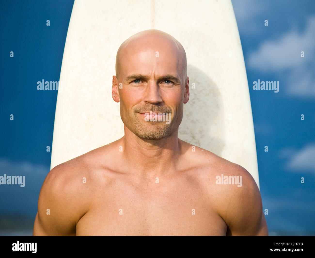 Man at the beach Stock Photo - Alamy