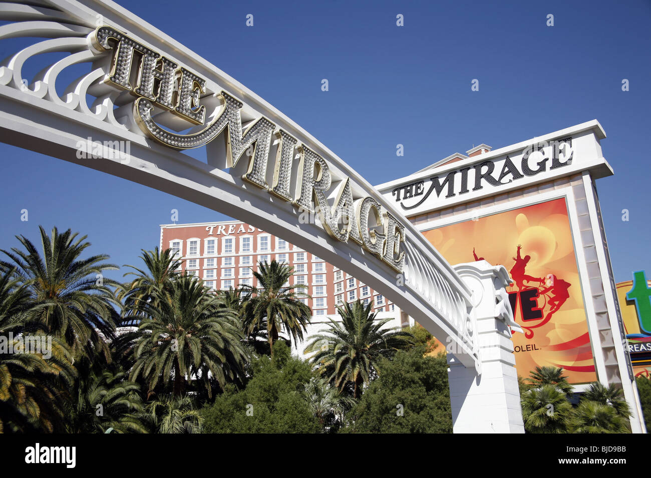 The Mirage Hotel and Casino in Las Vegas, Nevada, USA Stock Photo - Alamy