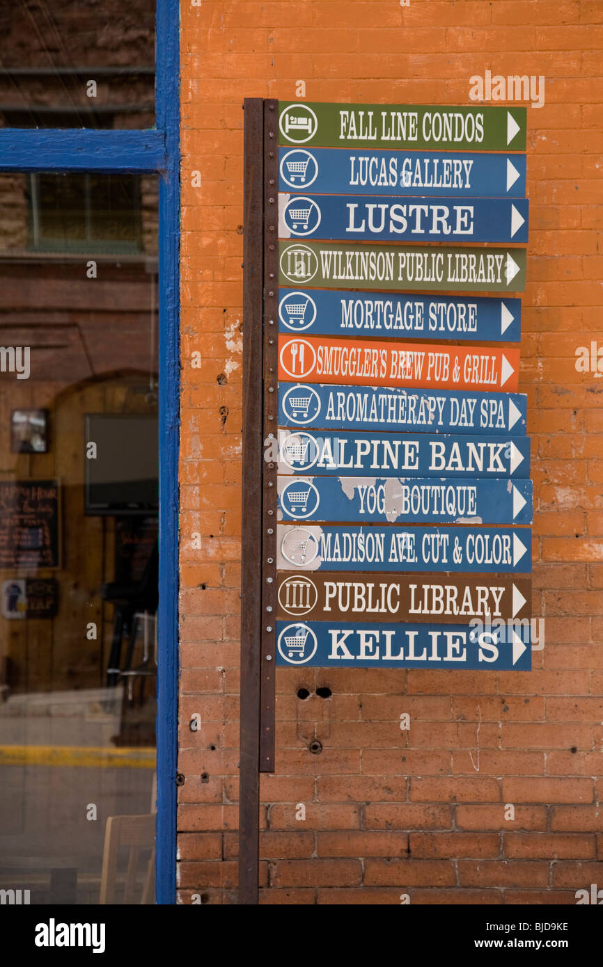 Telluride town colorado summer hi-res stock photography and images - Alamy