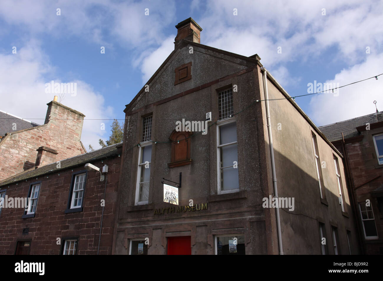 exterior of Alyth museum Perthshire Scotland March 2010 Stock Photo - Alamy