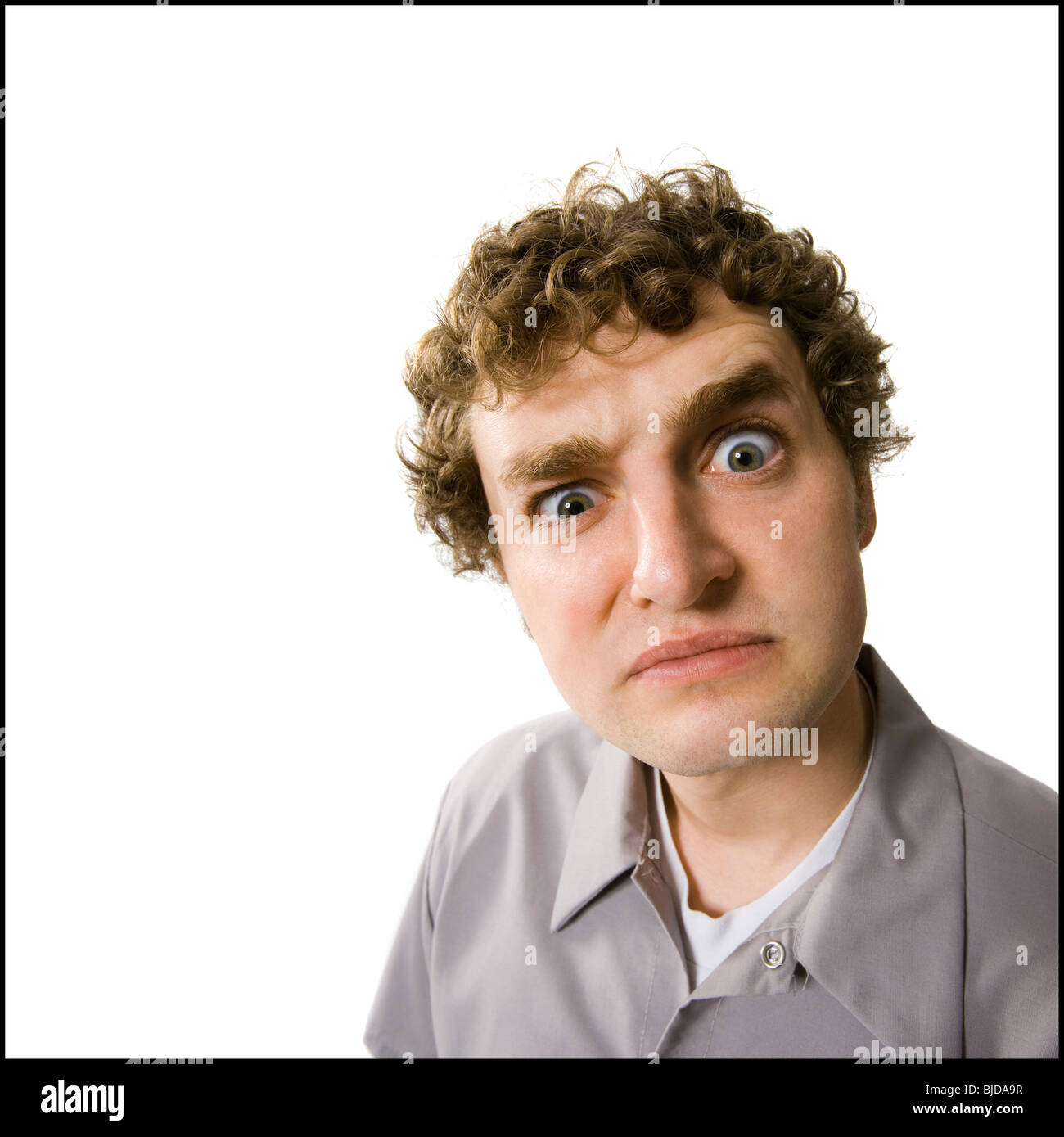 man looking at camera Stock Photo - Alamy