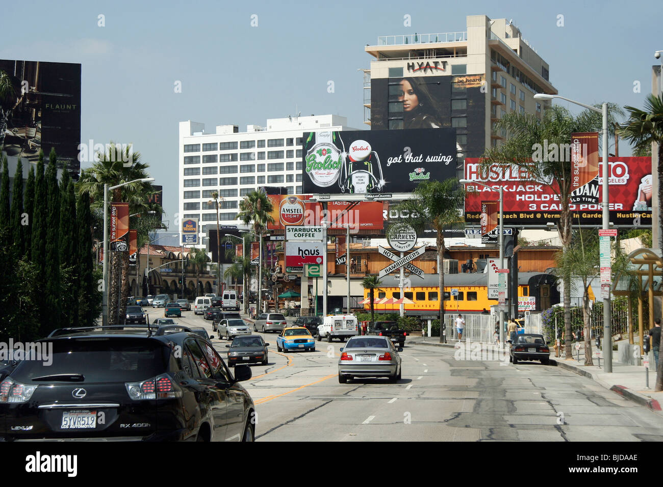 The Sunset Strip in Los Angeles, USA Stock Photo - Alamy