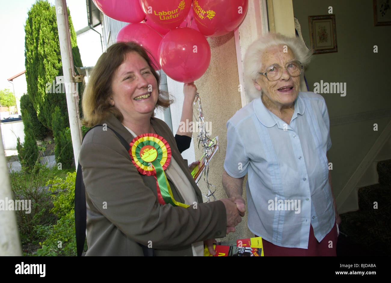 Julie Morgan MP Labour Party candidate for the General Election ...