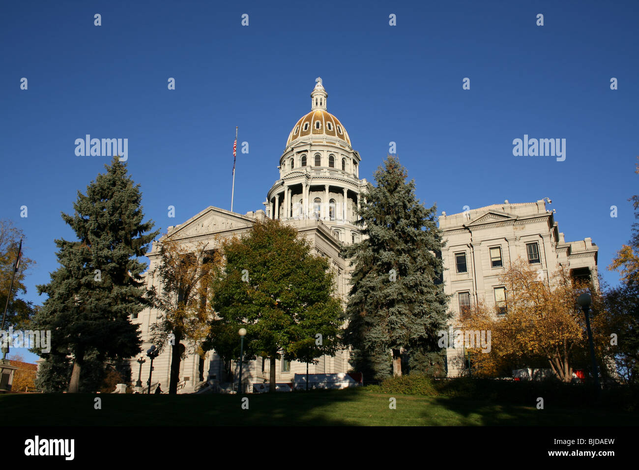 Colorado State Capitol Building in Denver Colorado October 2007 Stock ...