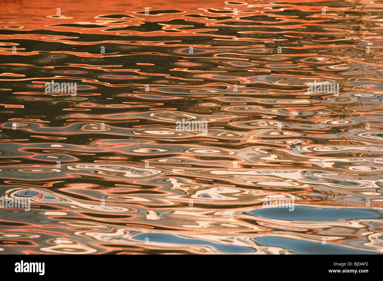 reflections on water ripples fine art Stock Photo - Alamy