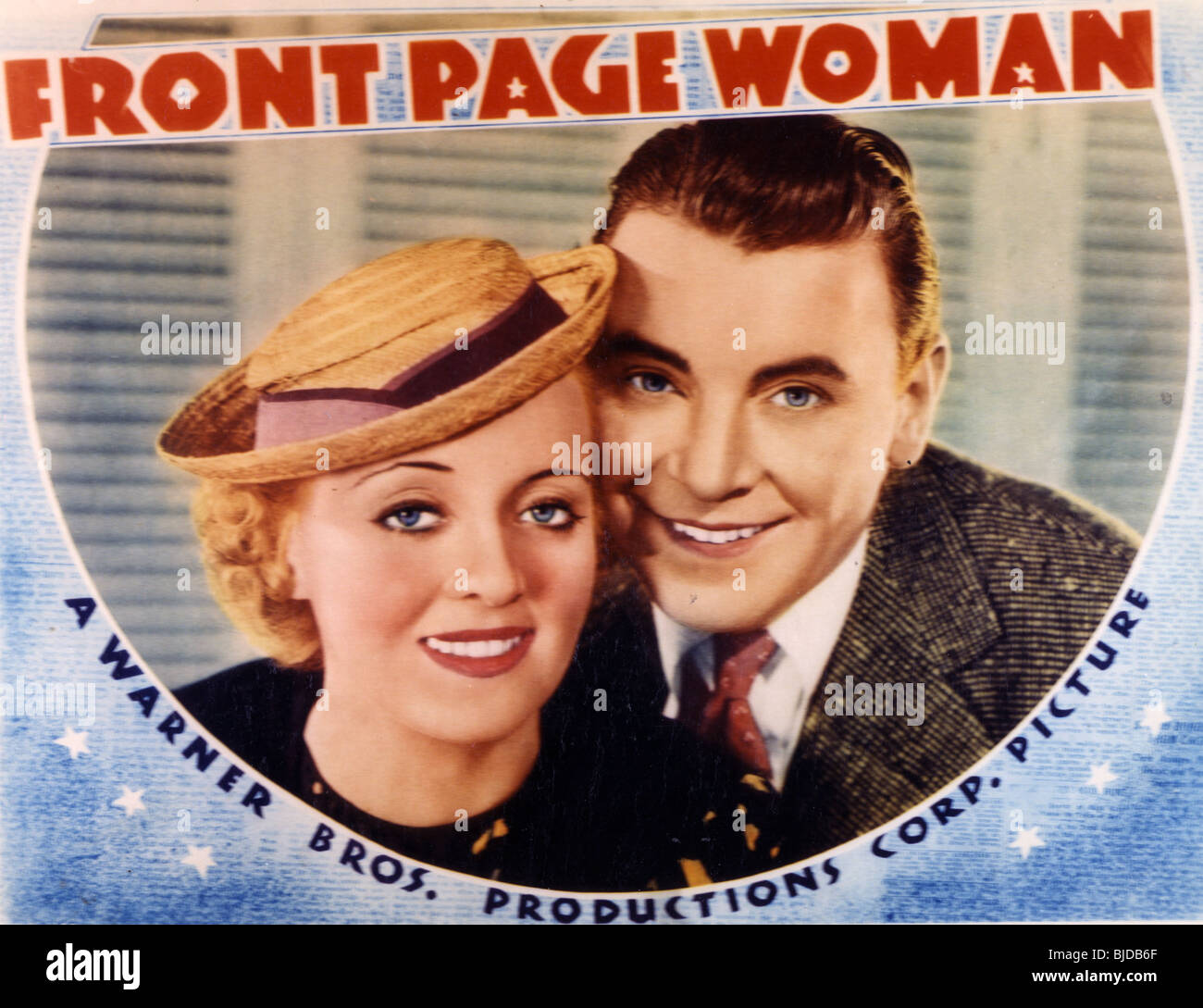 FRONT PAGE WOMAN - 1935 Warner film with Bette Davis and George Brent ...