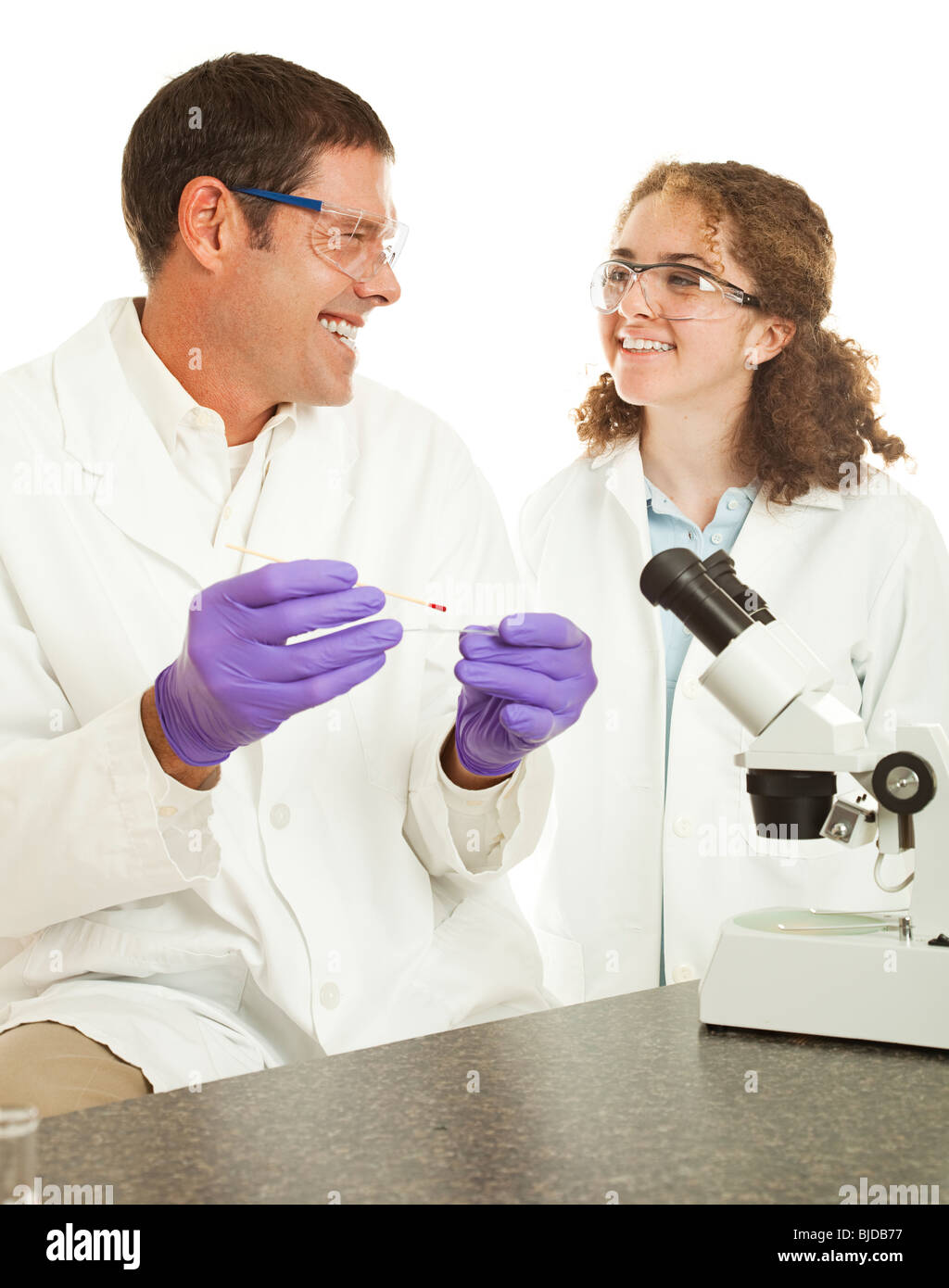 Medical techs hi-res stock photography and images - Alamy