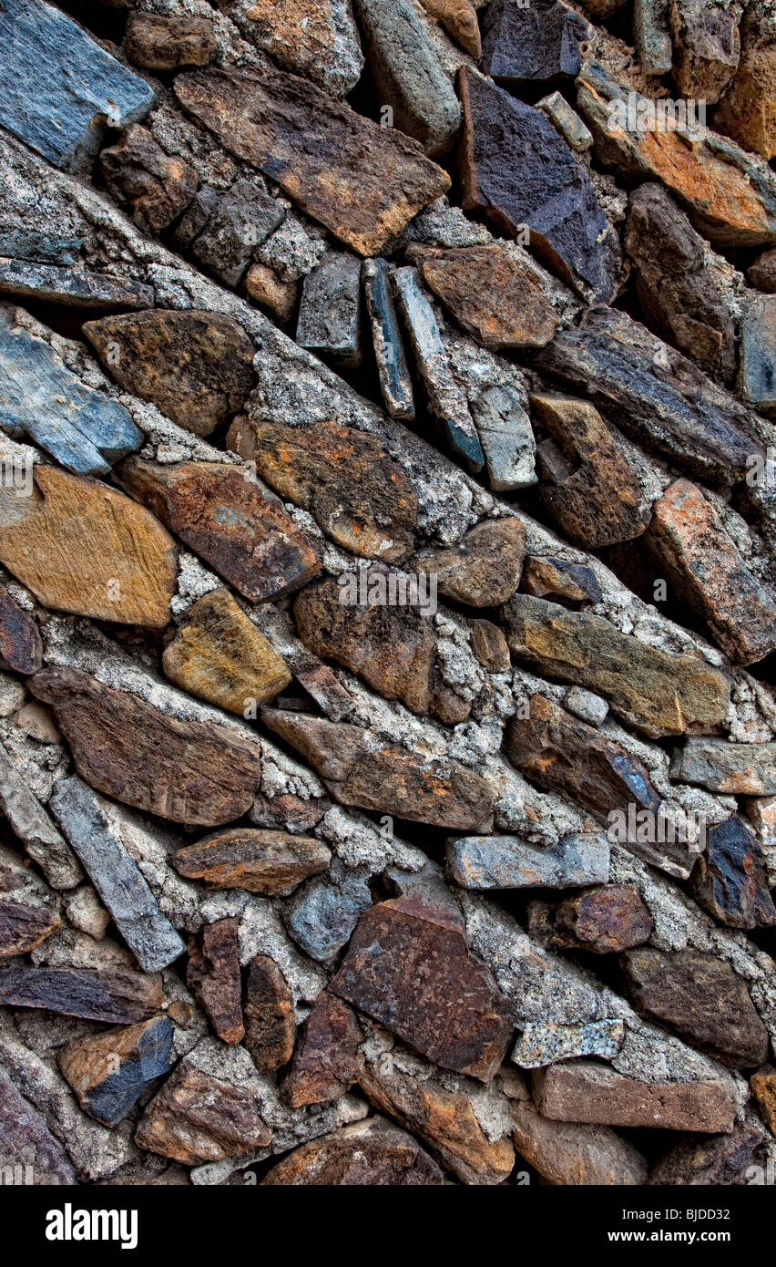 Rock Wall pattern in China Stock Photo - Alamy