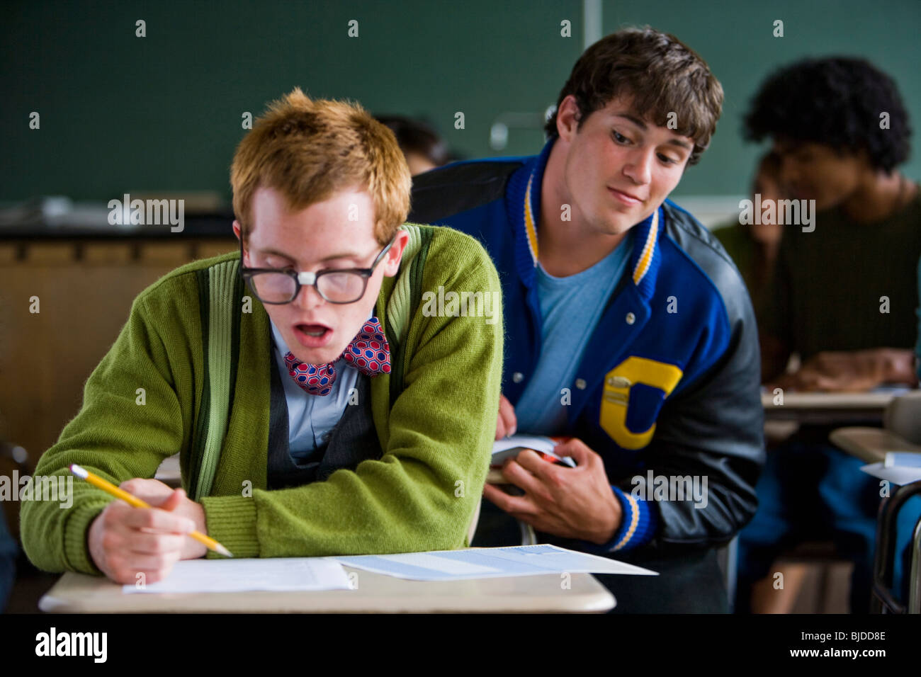 High school jocks nerd hi-res stock photography and images - Alamy