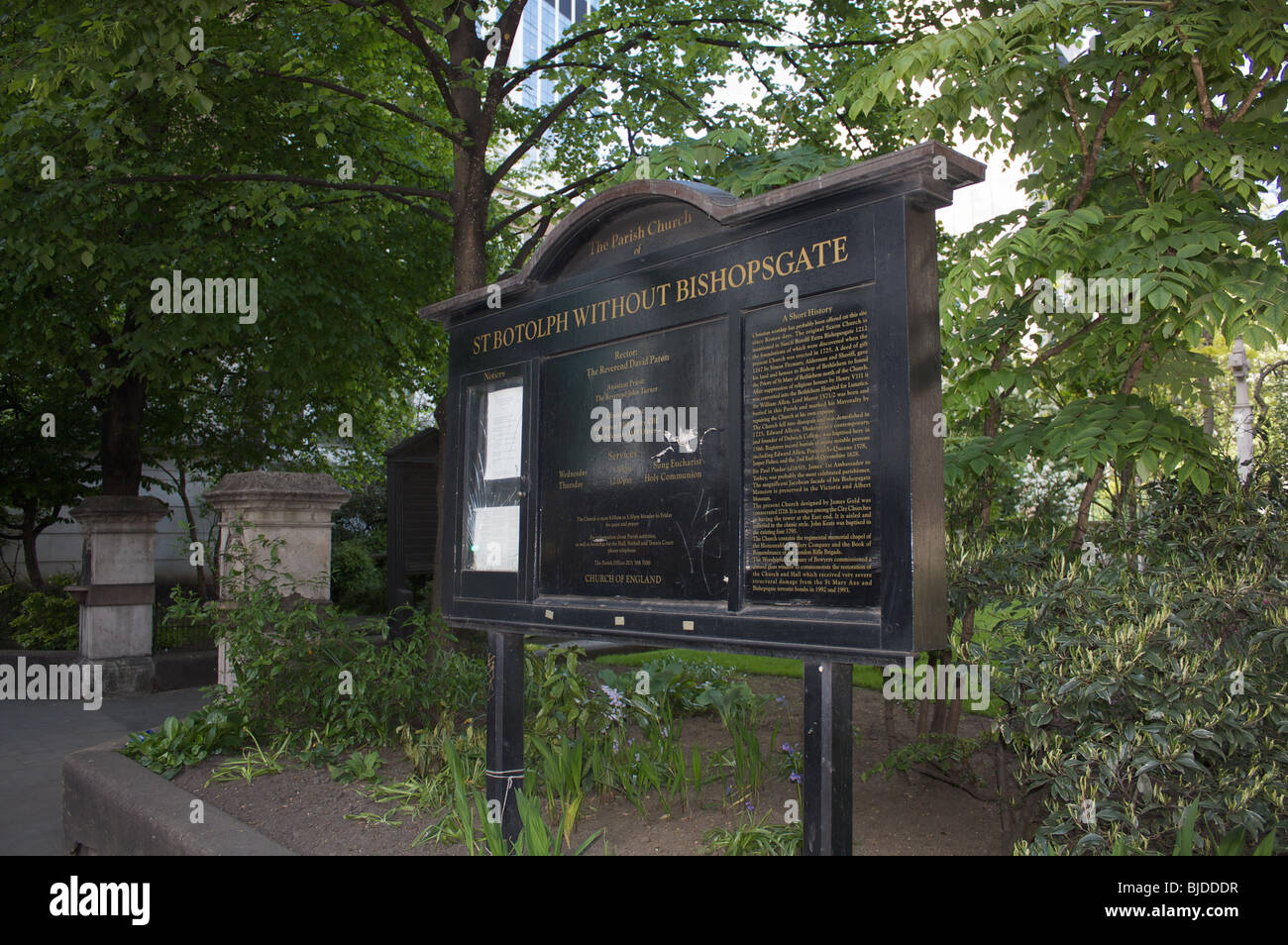 St Botolph's Church, Aldgate, london Stock Photo - Alamy