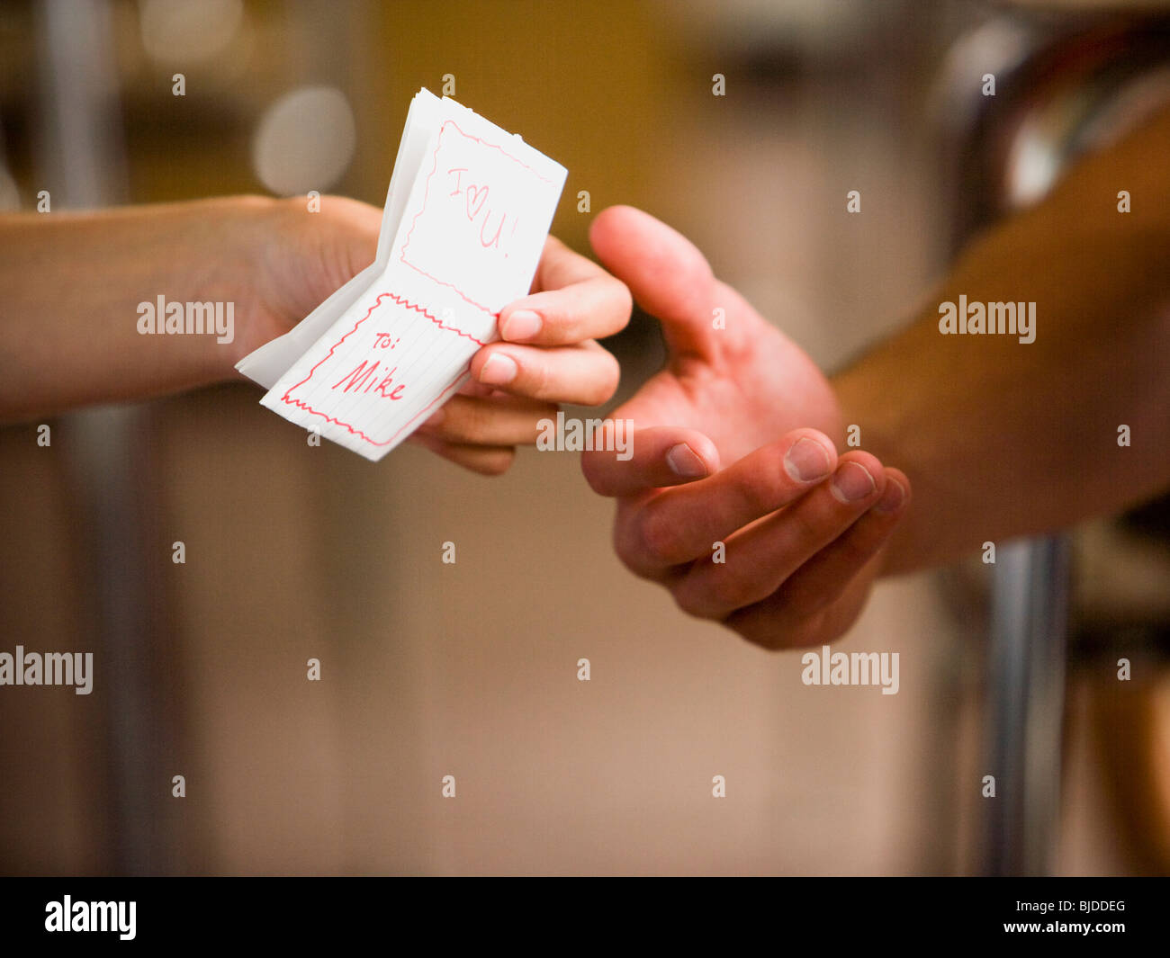 Passing notes and classroom hi-res stock photography and images - Alamy
