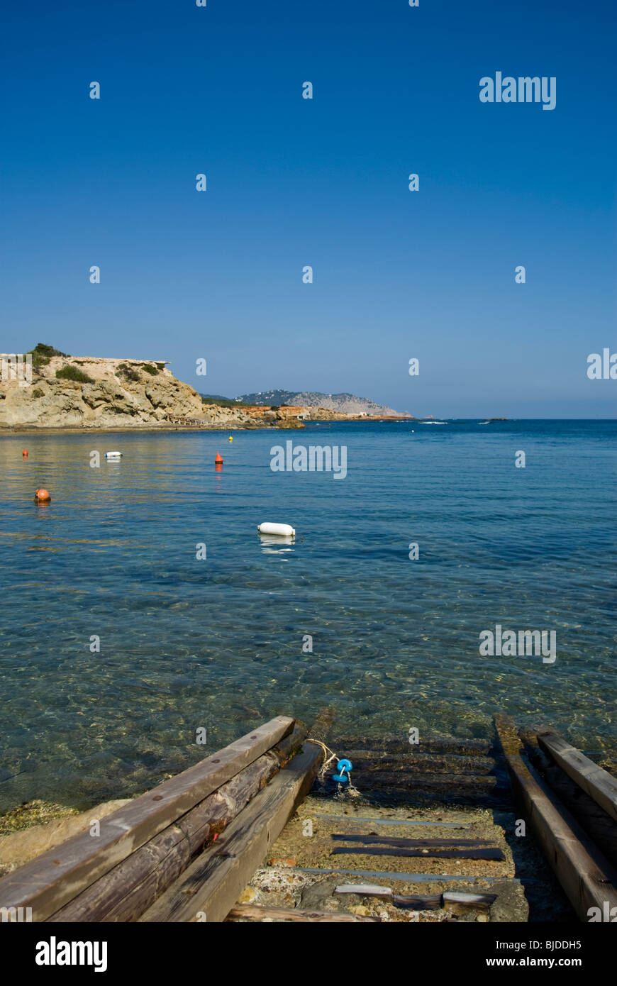 Boat huts as seen from a boat hut ramp Stock Photo - Alamy