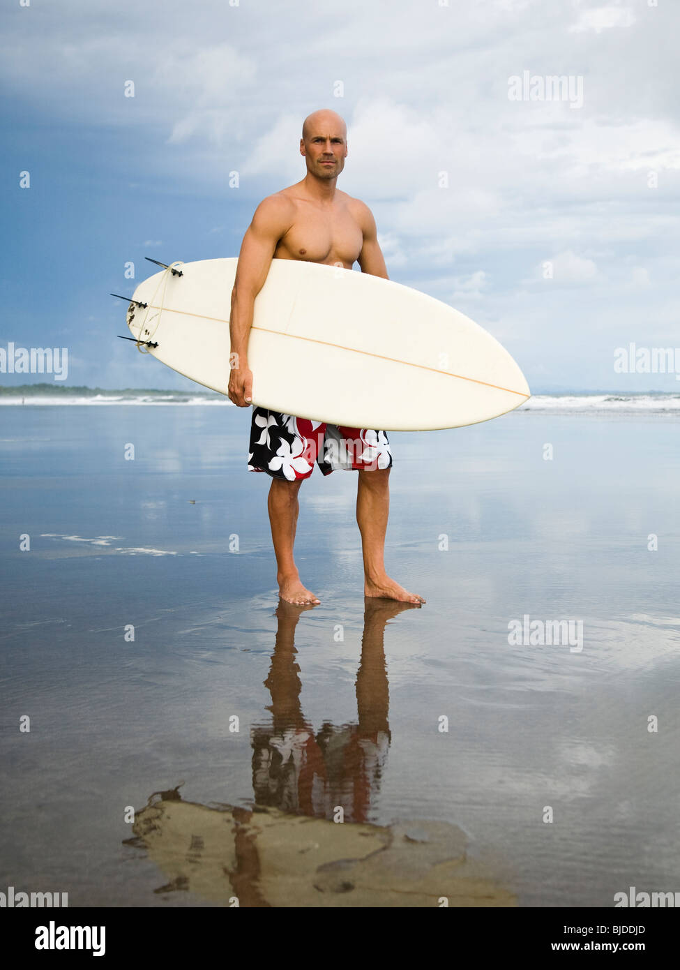 Man at the beach Stock Photo - Alamy
