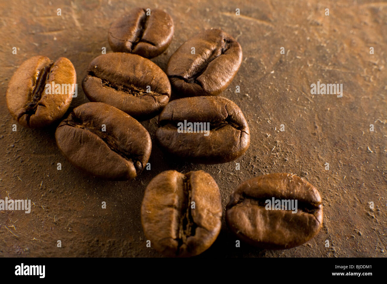 Coffee beans close up Stock Photo - Alamy