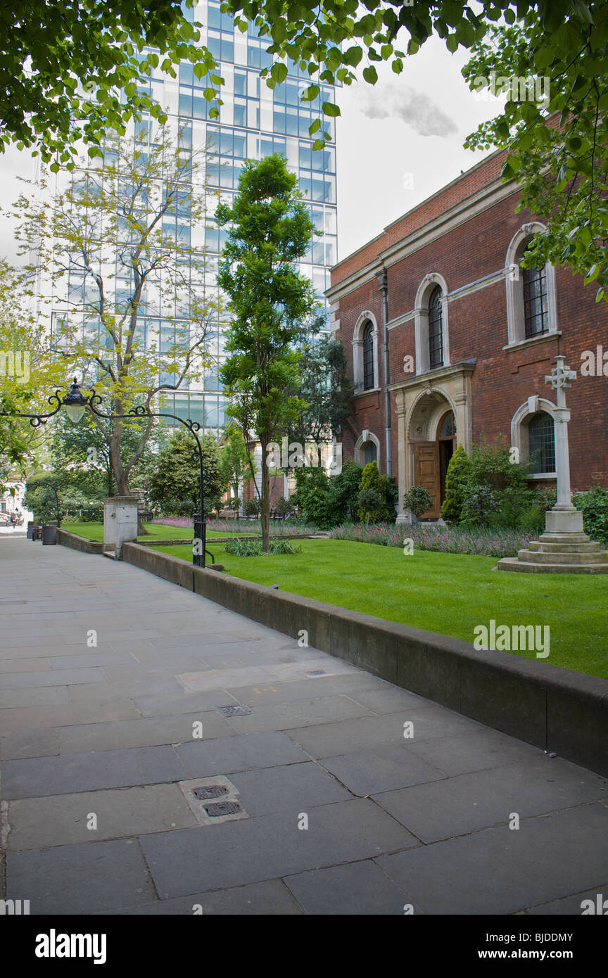 St Botolph's Church, Aldgate, london Stock Photo - Alamy