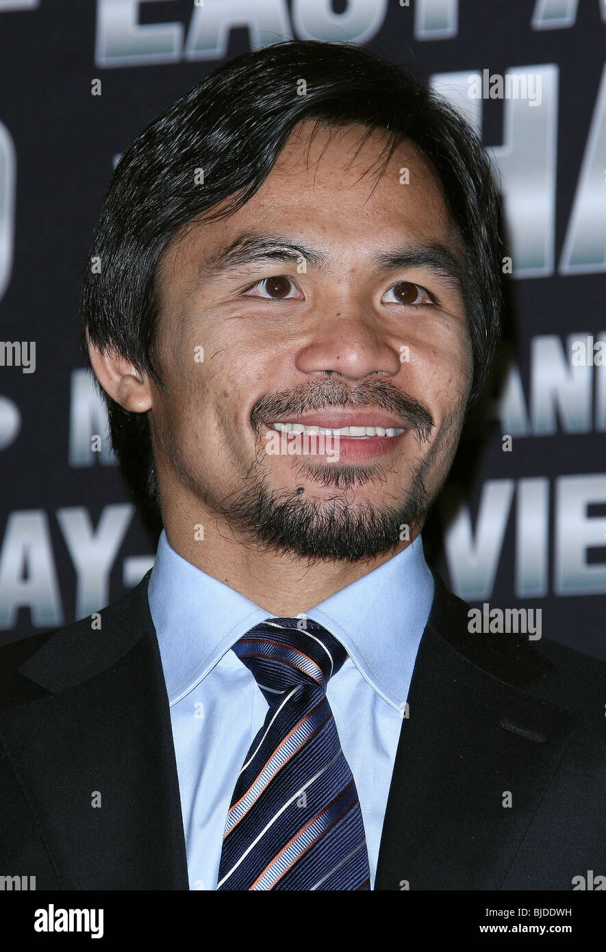 MANNY PACQUIAO BOXER HOLLYWOOD LOS ANGELES CA USA 30 March 2009 Stock ...