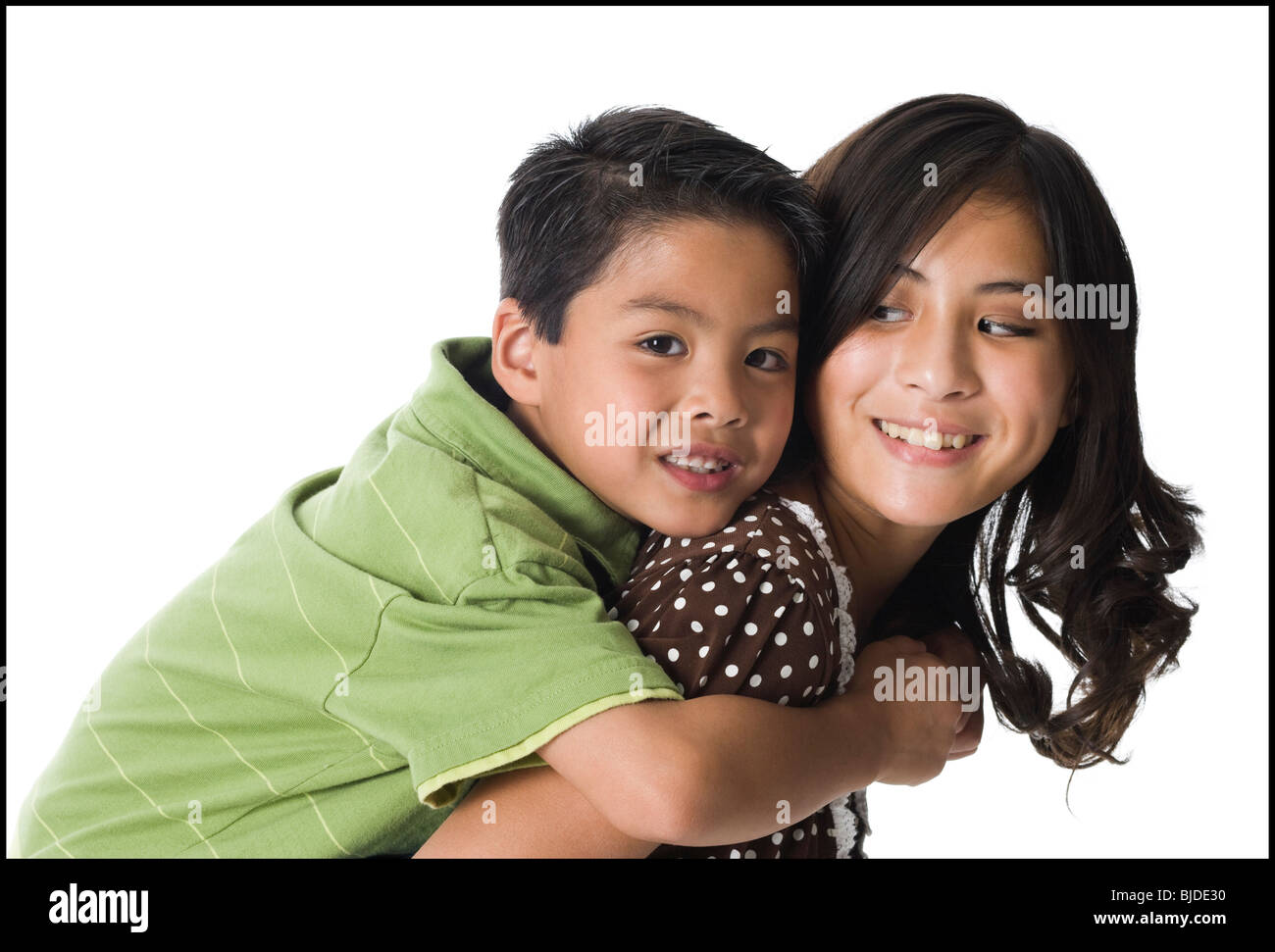 Brother and Sister Stock Photo - Alamy