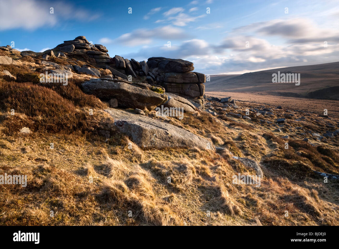 Belstone Tor. Dartmoor National Park Stock Photo - Alamy