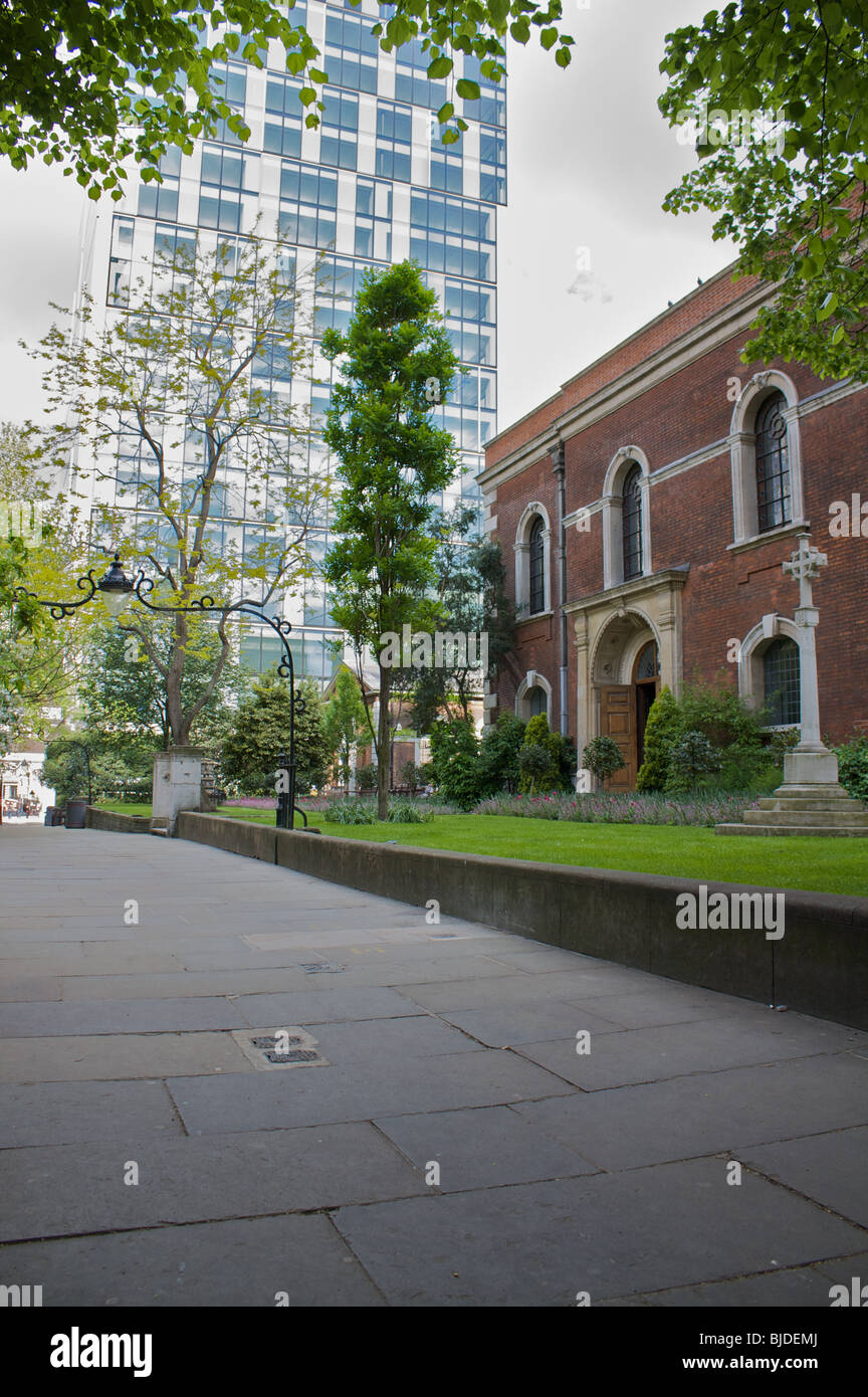 St Botolph's Church, Aldgate, london Stock Photo - Alamy
