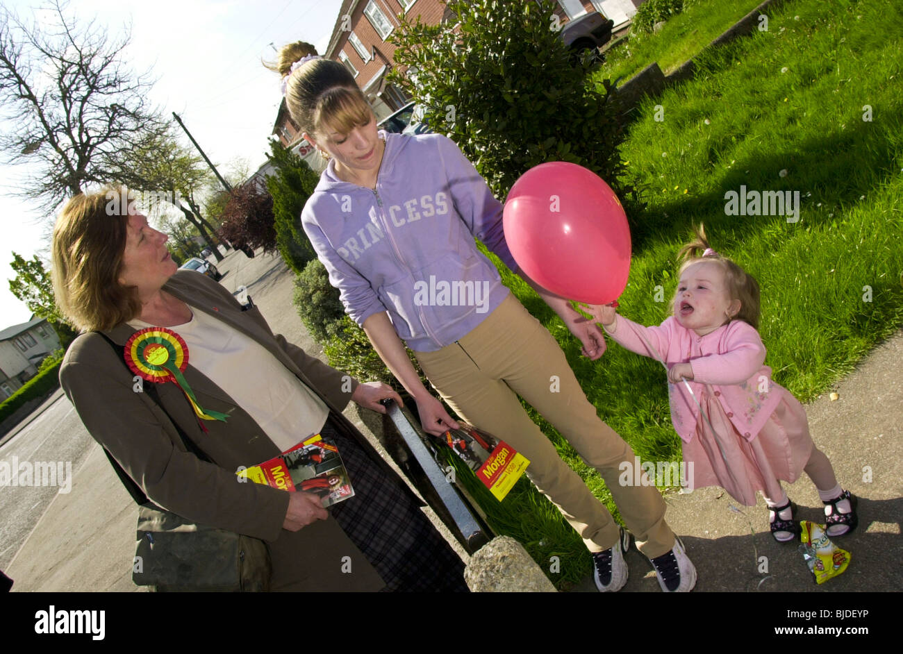 Julie Morgan MP Labour Party candidate for the General Election ...