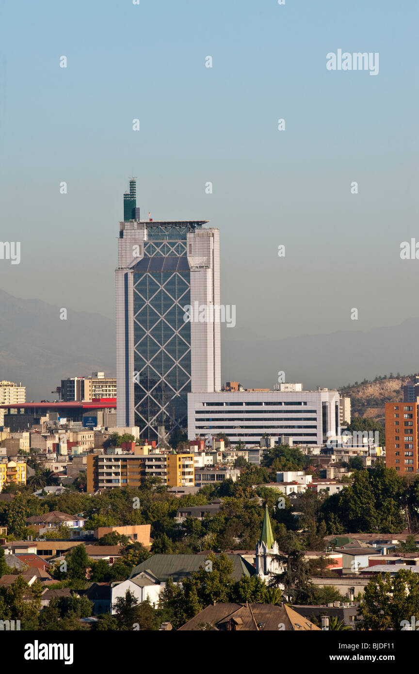 Telefonica Office Tower in the downtown area Stock Photo - Alamy