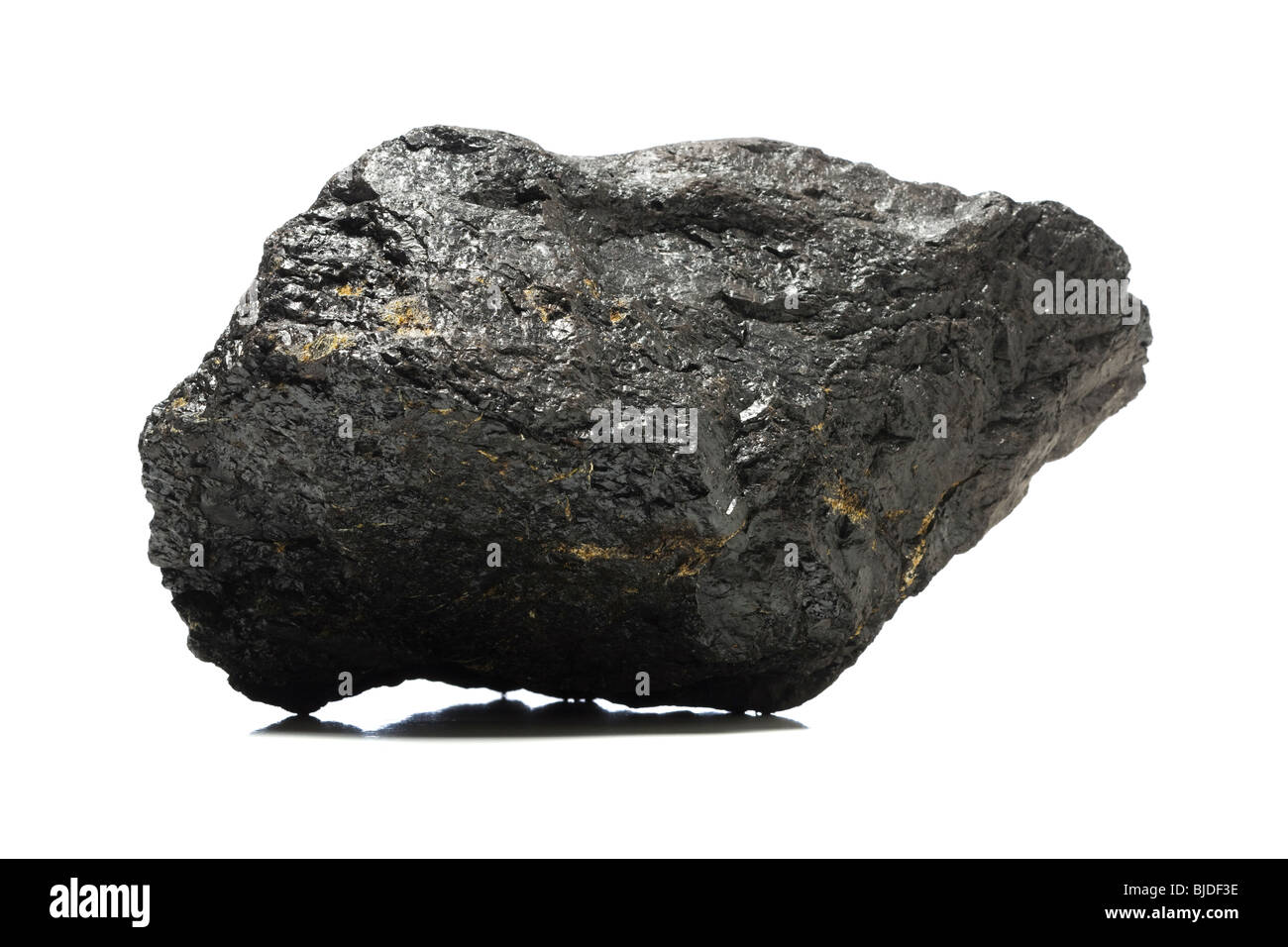 A piece of coal Stock Photo - Alamy