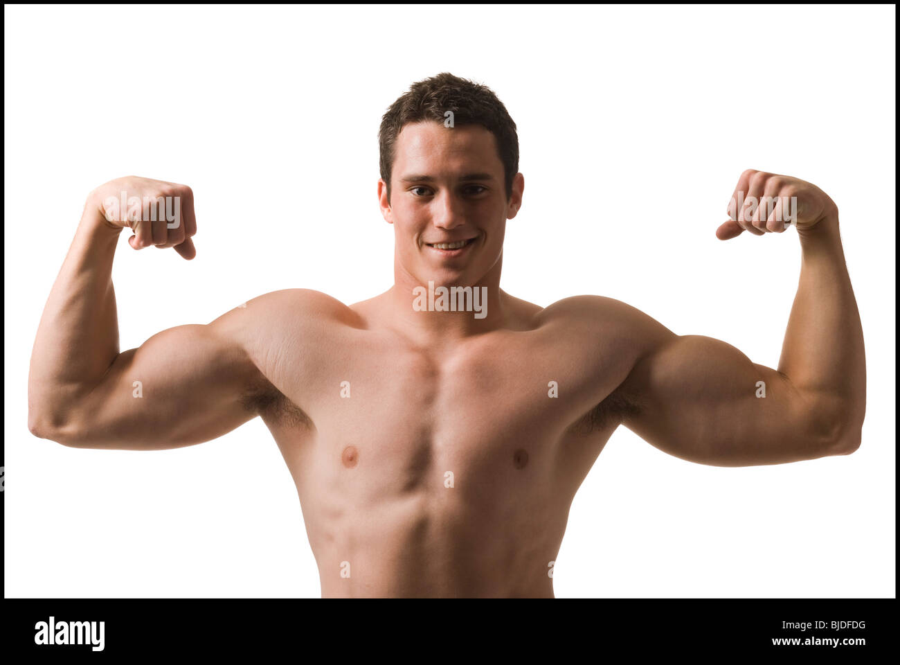 Young man working out Stock Photo - Alamy