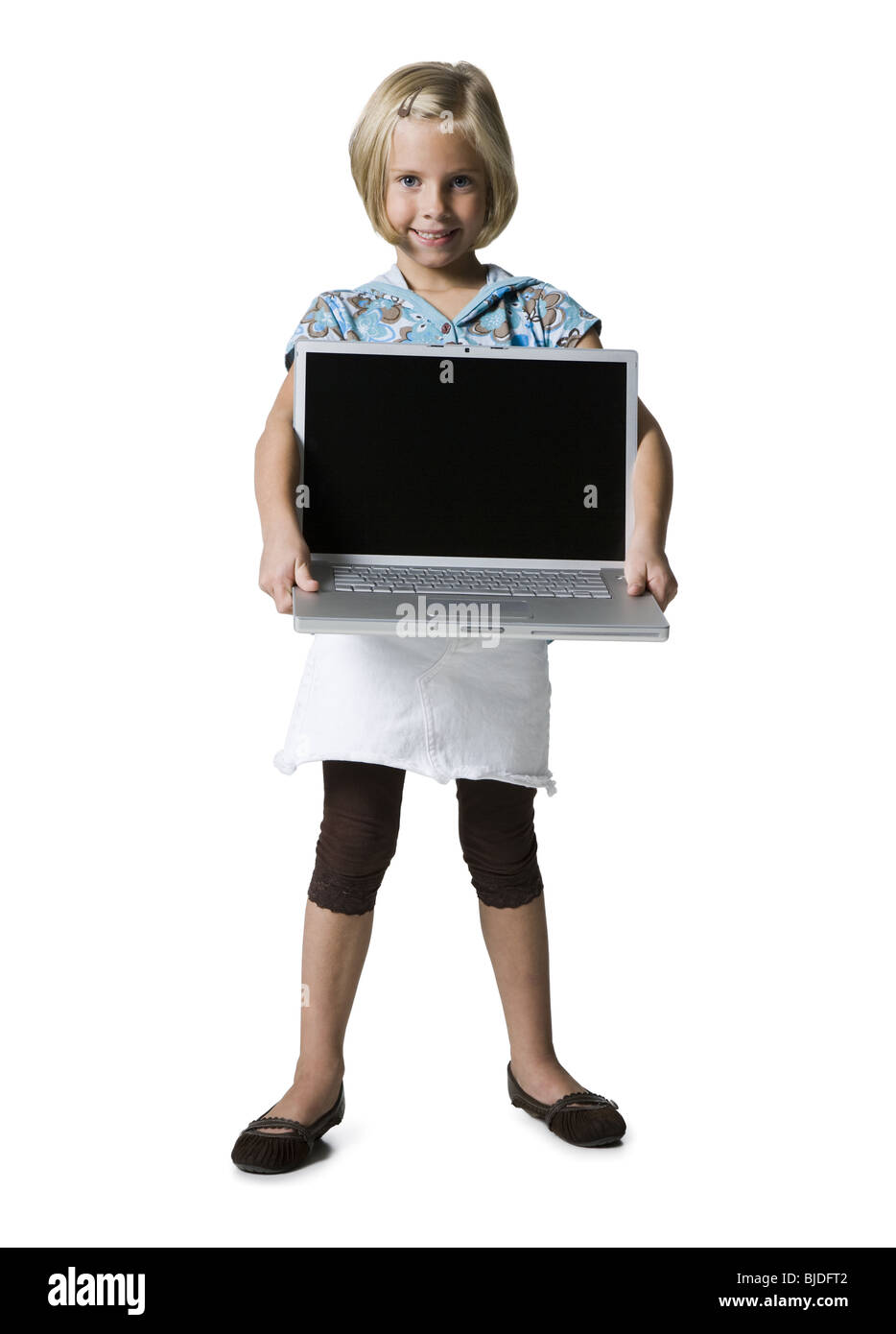 Computer camera portrait Cut Out Stock Images & Pictures - Alamy