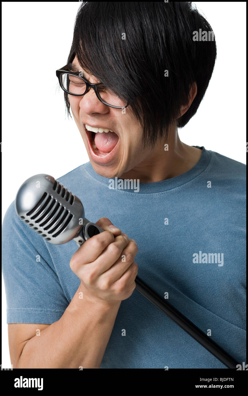 Mic stand hi-res stock photography and images - Alamy