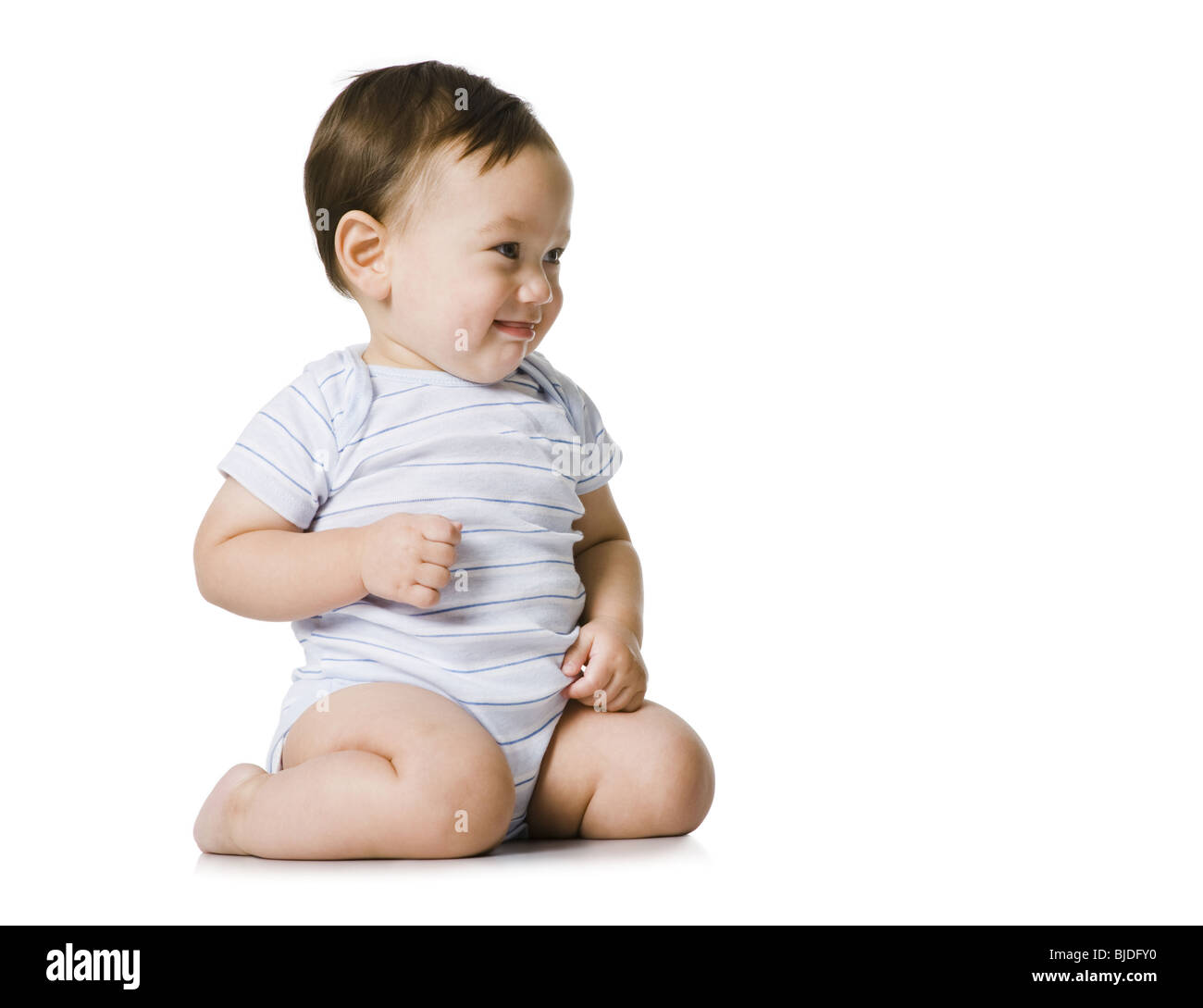 baby boy smiling Stock Photo - Alamy