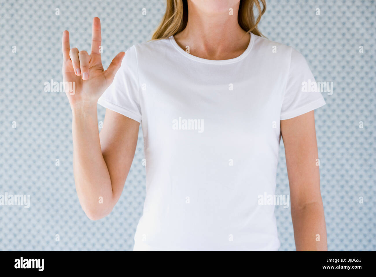 Signing i love you hi-res stock photography and images - Alamy