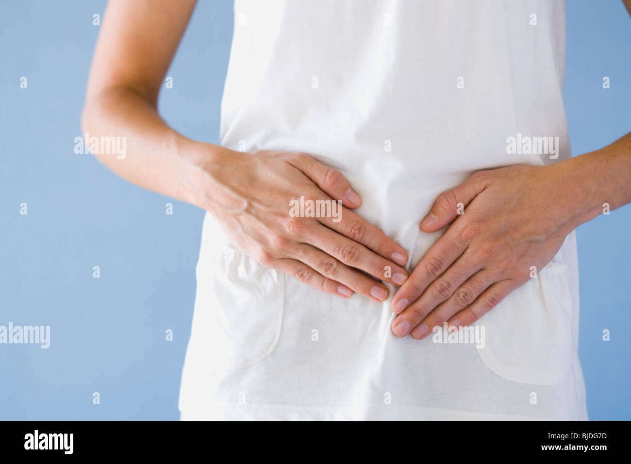 Hands on lap hi-res stock photography and images - Alamy