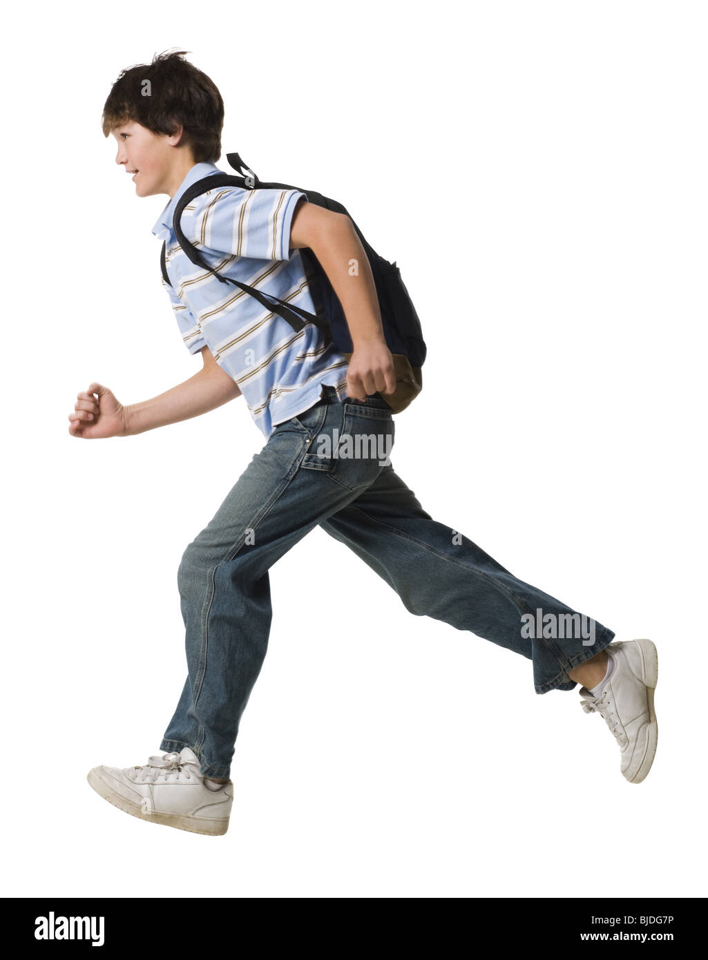 boy with a backpack Stock Photo - Alamy