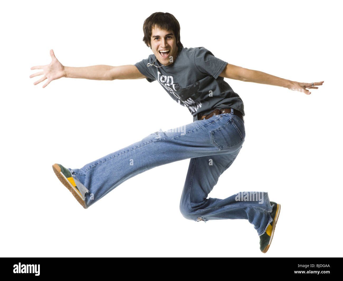 young man dancing Stock Photo - Alamy