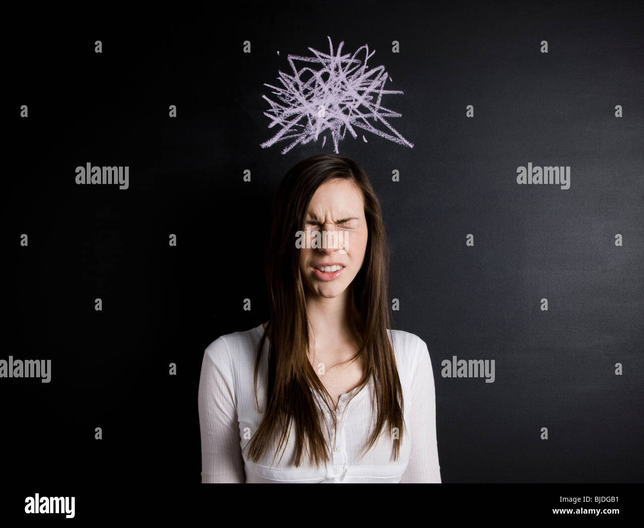 woman in a stupor Stock Photo - Alamy