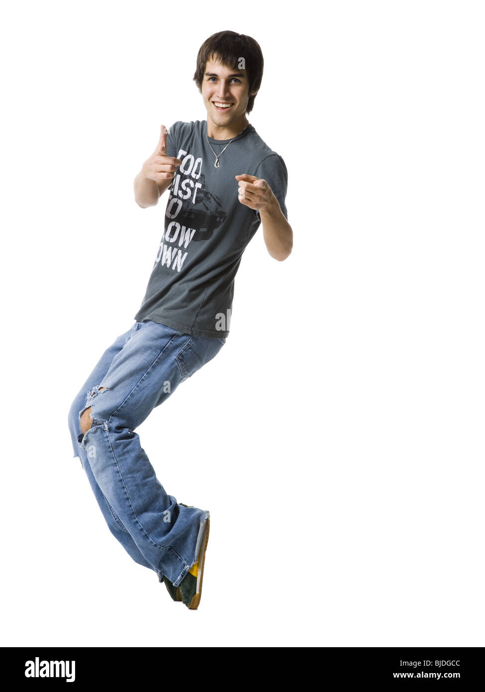 young man dancing Stock Photo - Alamy