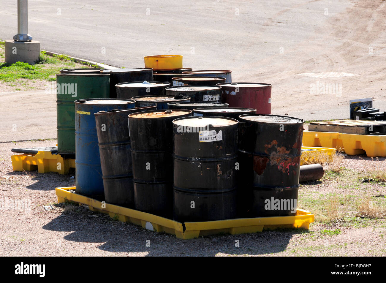 Barrels Of Toxic Stock Photos & Barrels Of Toxic Stock Images - Alamy