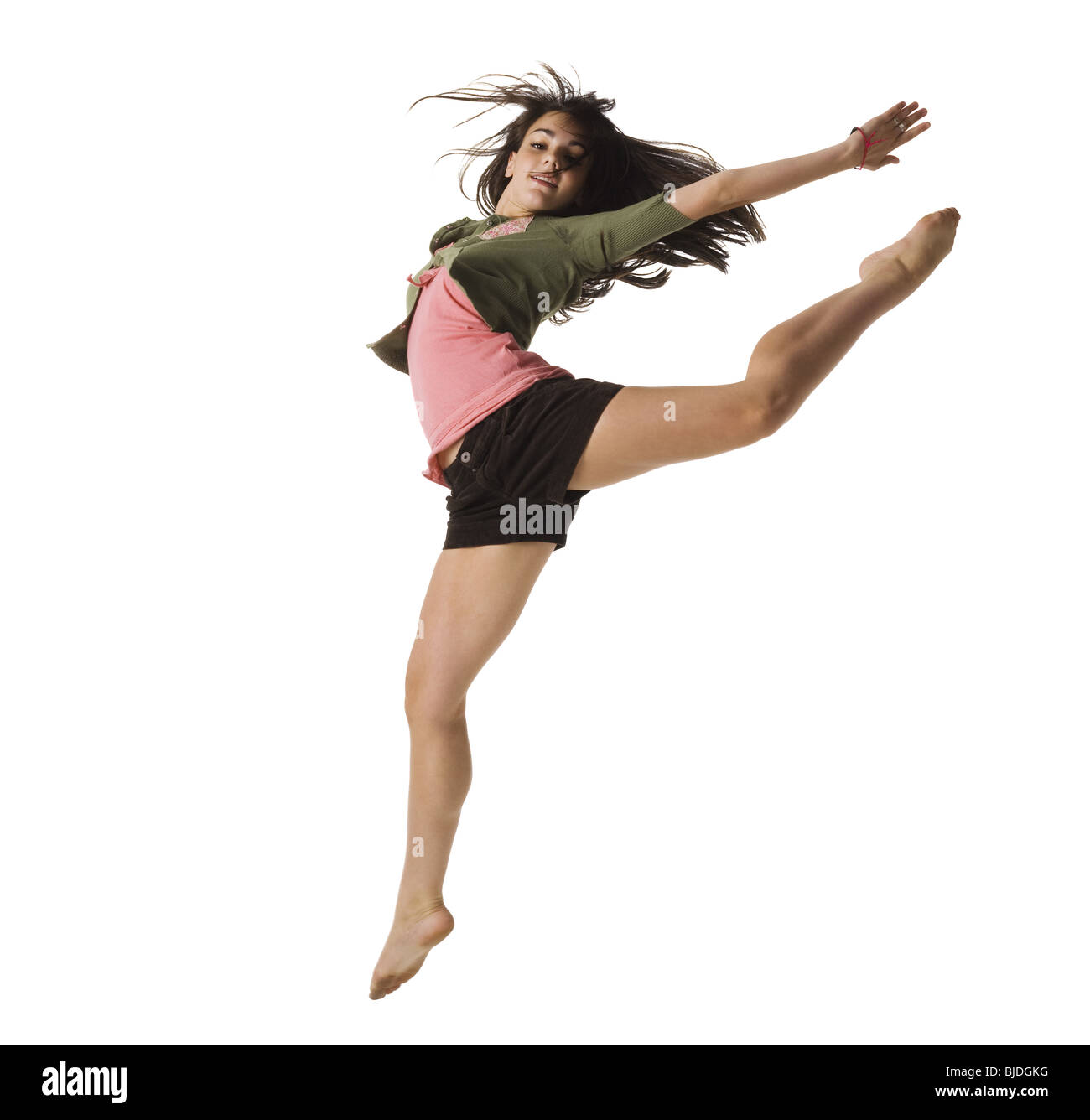 young woman dancing Stock Photo - Alamy
