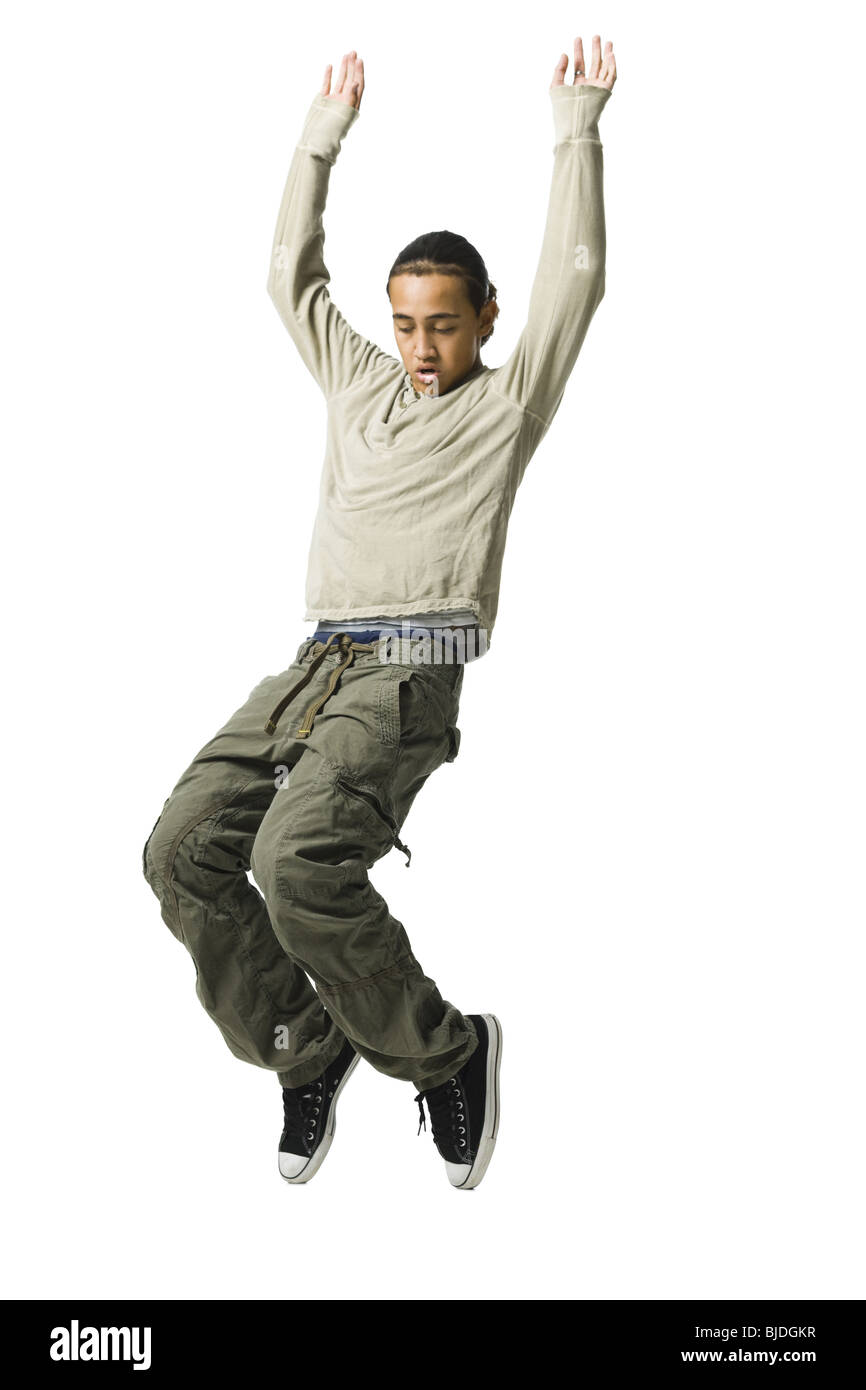 young man dancing Stock Photo - Alamy