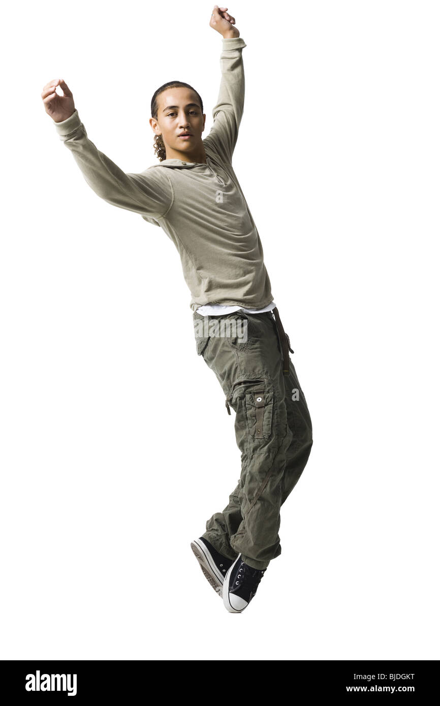 young man dancing Stock Photo - Alamy