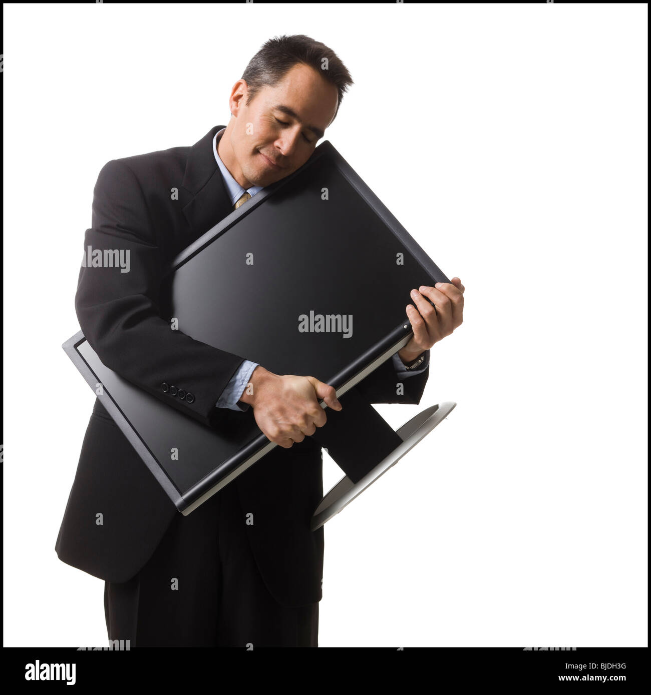 Flat screen computer monitors hi-res stock photography and images - Alamy