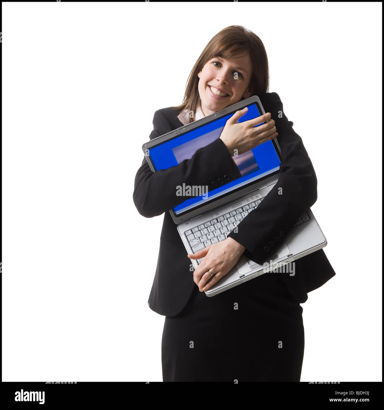 Lap top suit hi-res stock photography and images - Alamy