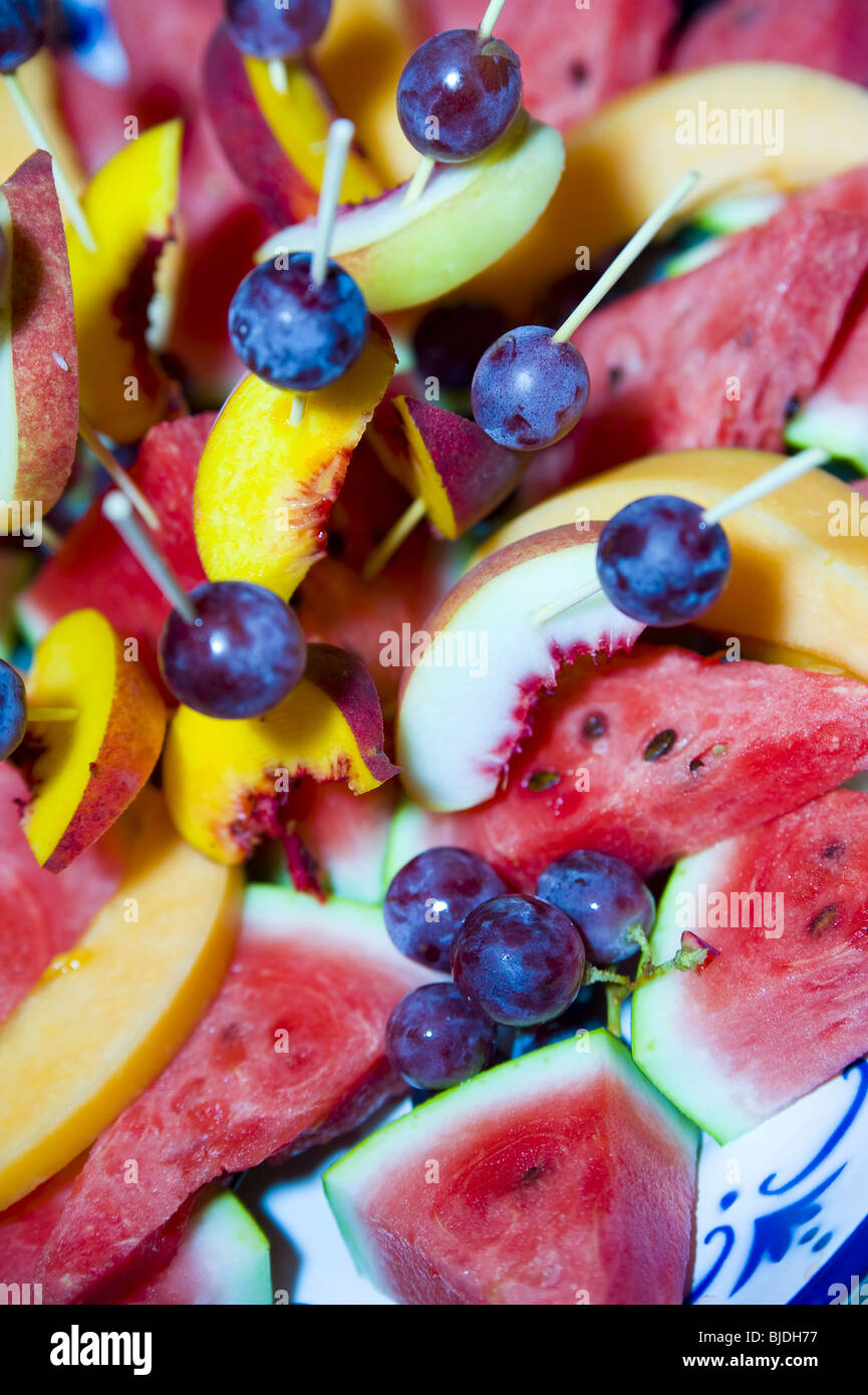 Fruit mix close-up Stock Photo - Alamy