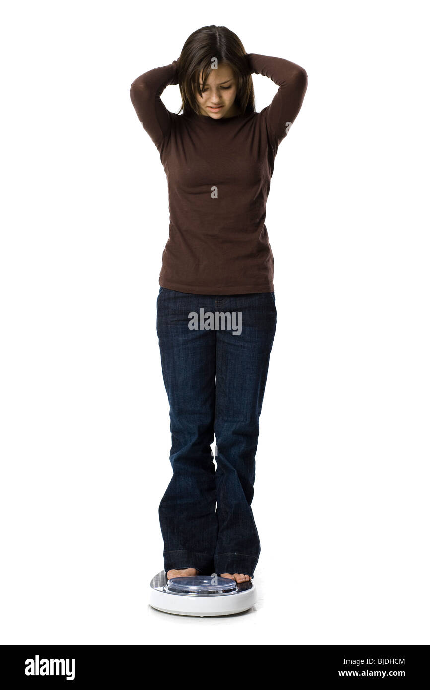 Disappointment woman Cut Out Stock Images & Pictures - Alamy