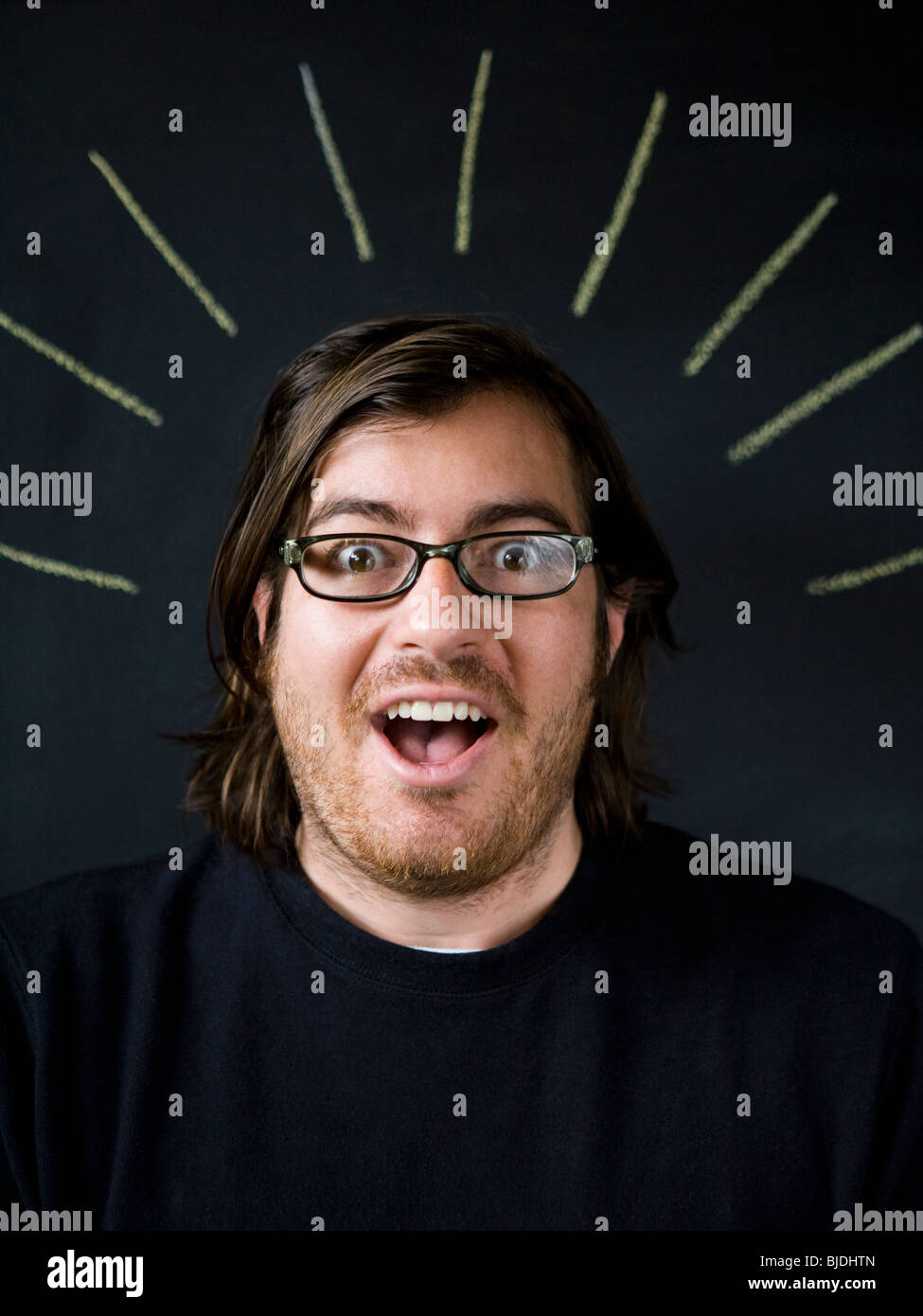 man with idea Stock Photo - Alamy