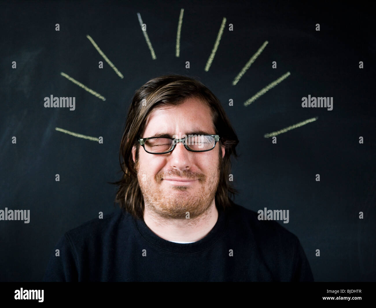 man with idea Stock Photo - Alamy