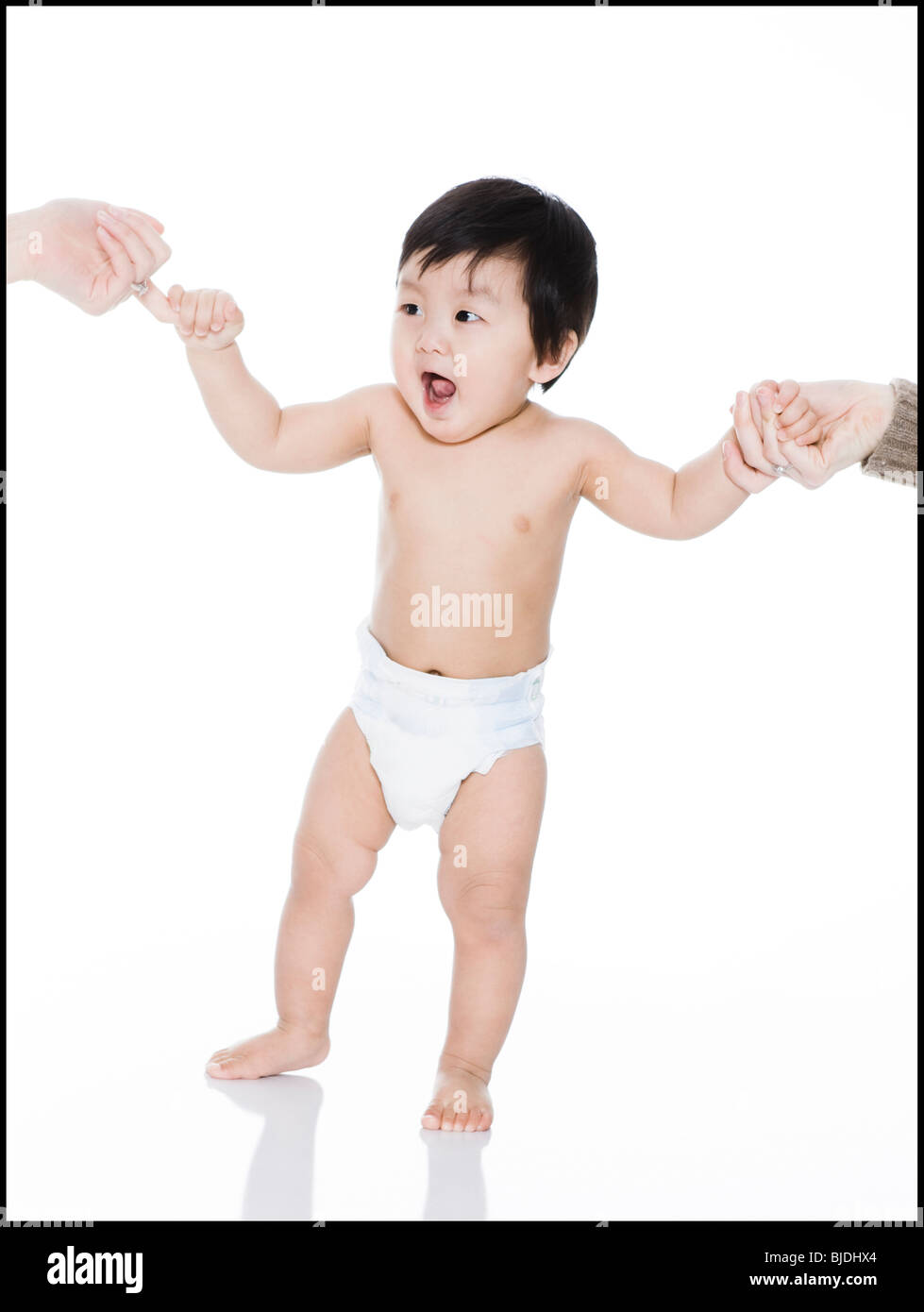 Baby's first steps hi-res stock photography and images - Alamy