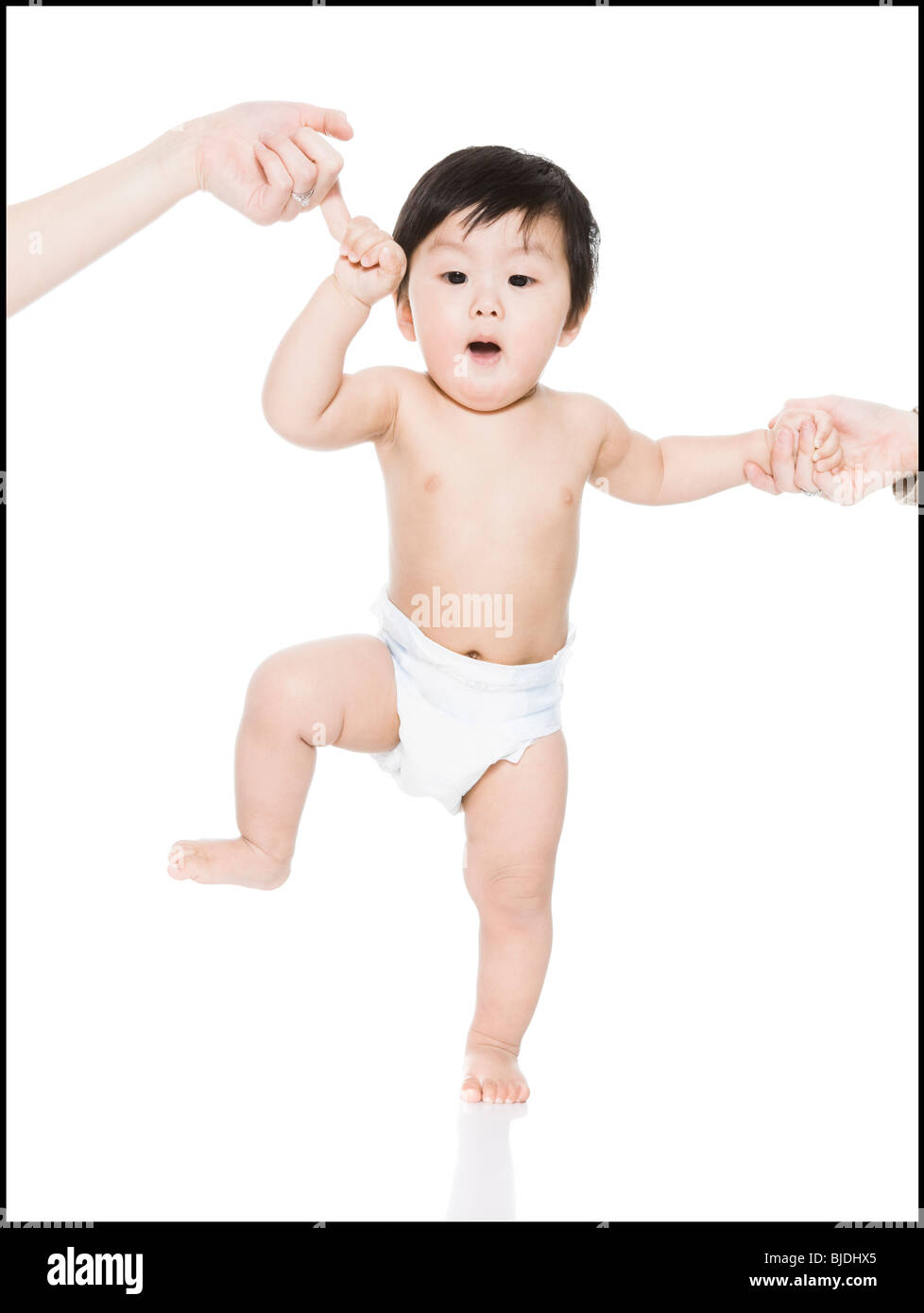 baby's first steps Stock Photo - Alamy