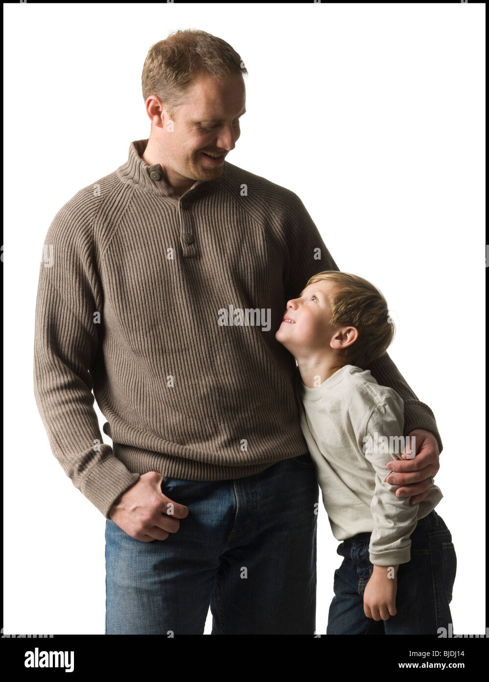 father and son Stock Photo - Alamy